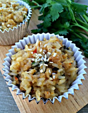 Chicken Fried Rice Cups
