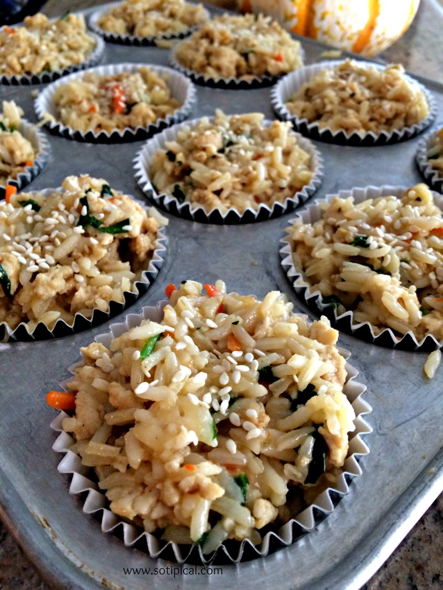 Chicken Fried Rice Cups