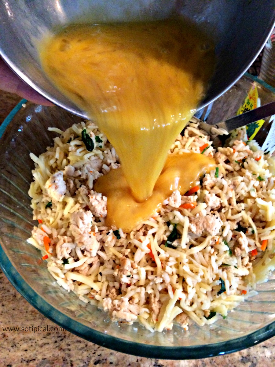 Chicken Fried Rice Cups